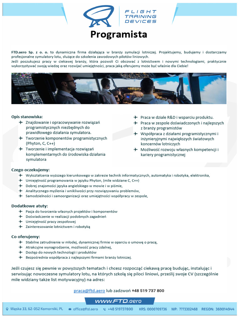 PUT - Programista Plakat | PDF