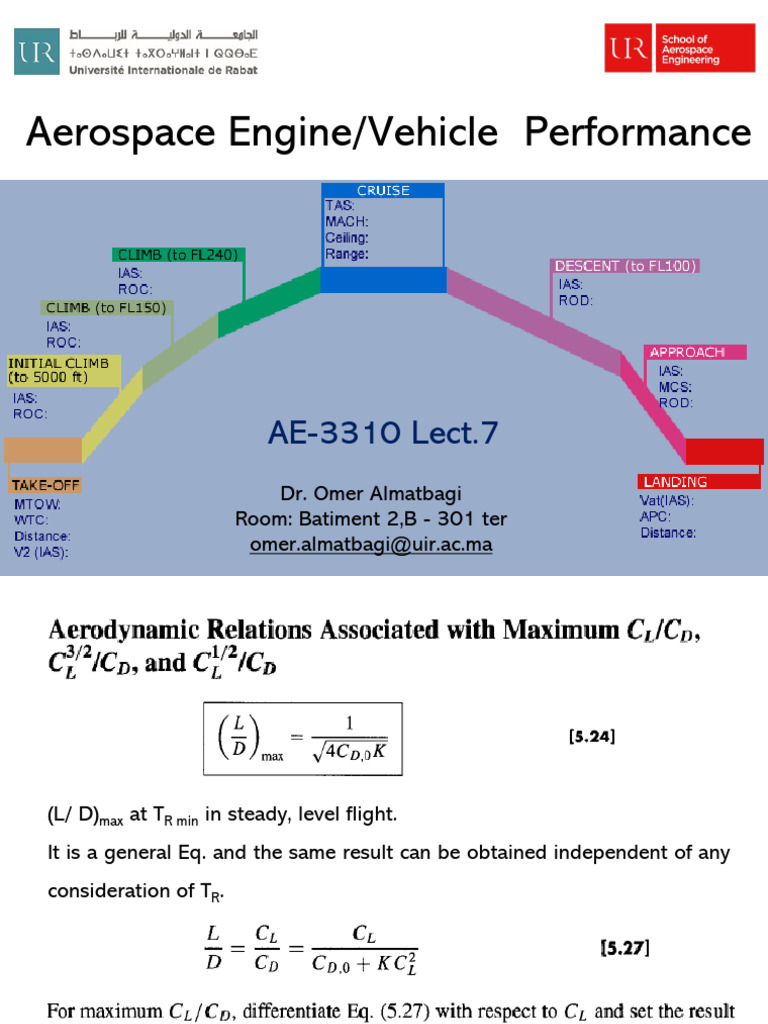 Flight Mechanics Lect - 7 | PDF