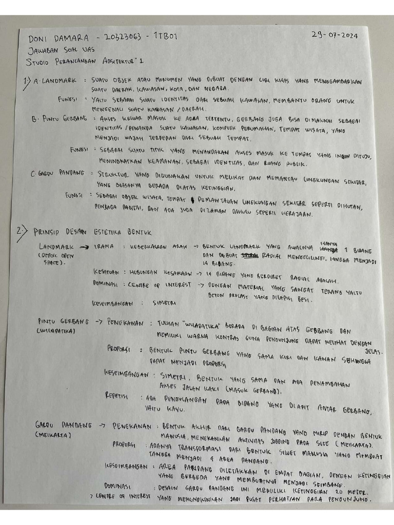 1TB01 - Doni Damara - 20323063 - Spa 1 | PDF