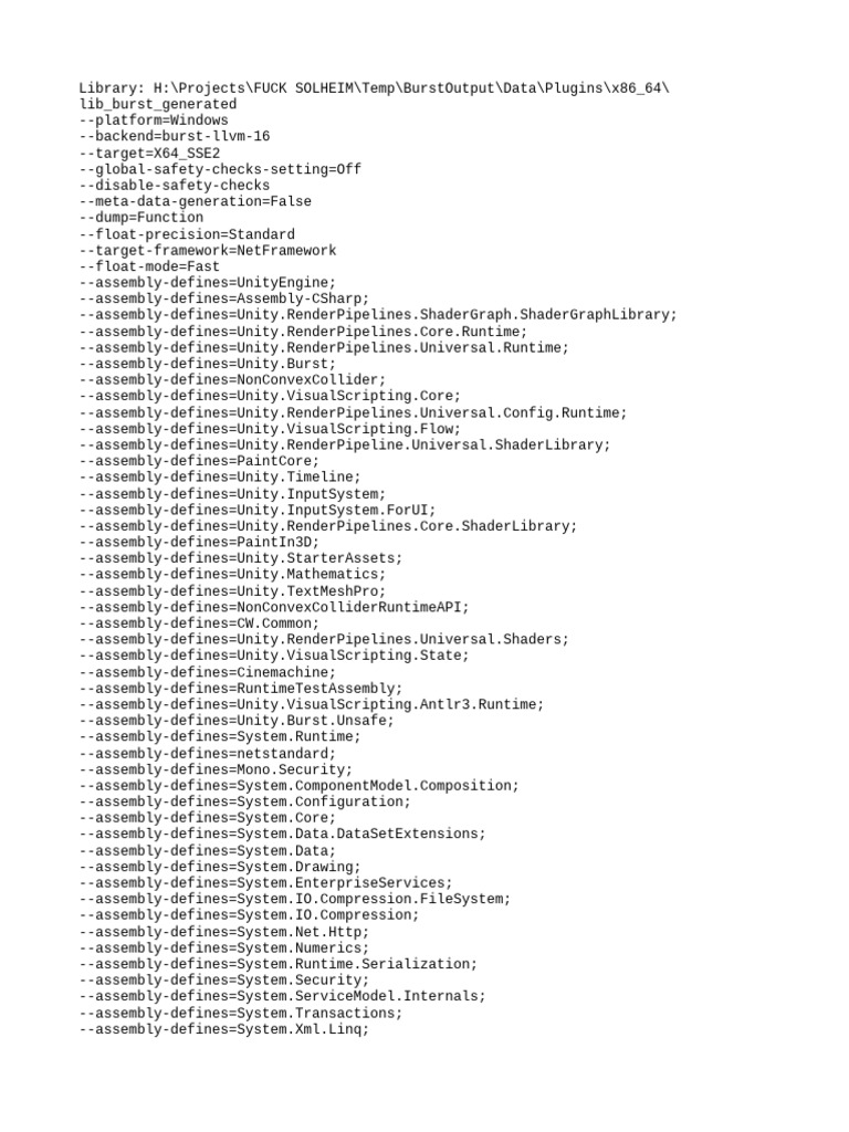 Lib Burst Generated | PDF