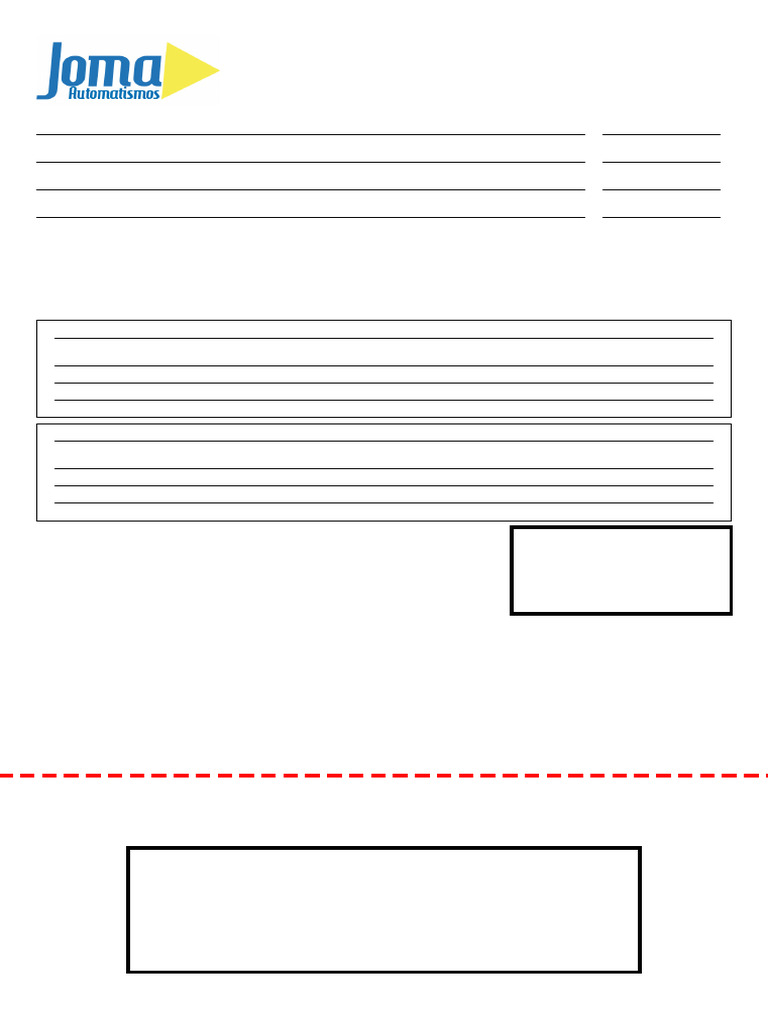 RMA 240066 de Joma Automatismos | PDF