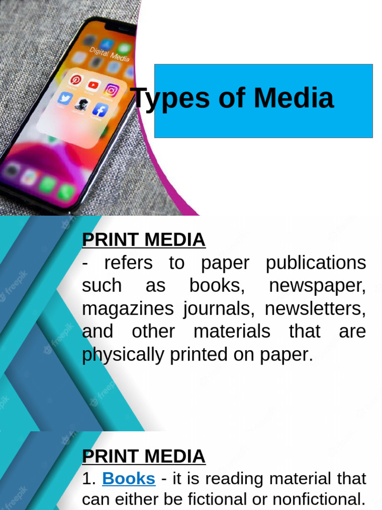 MIL Types of Media | PDF