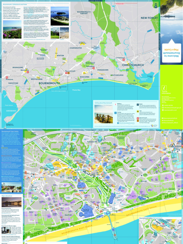 Bournemouth Map 2019 | PDF