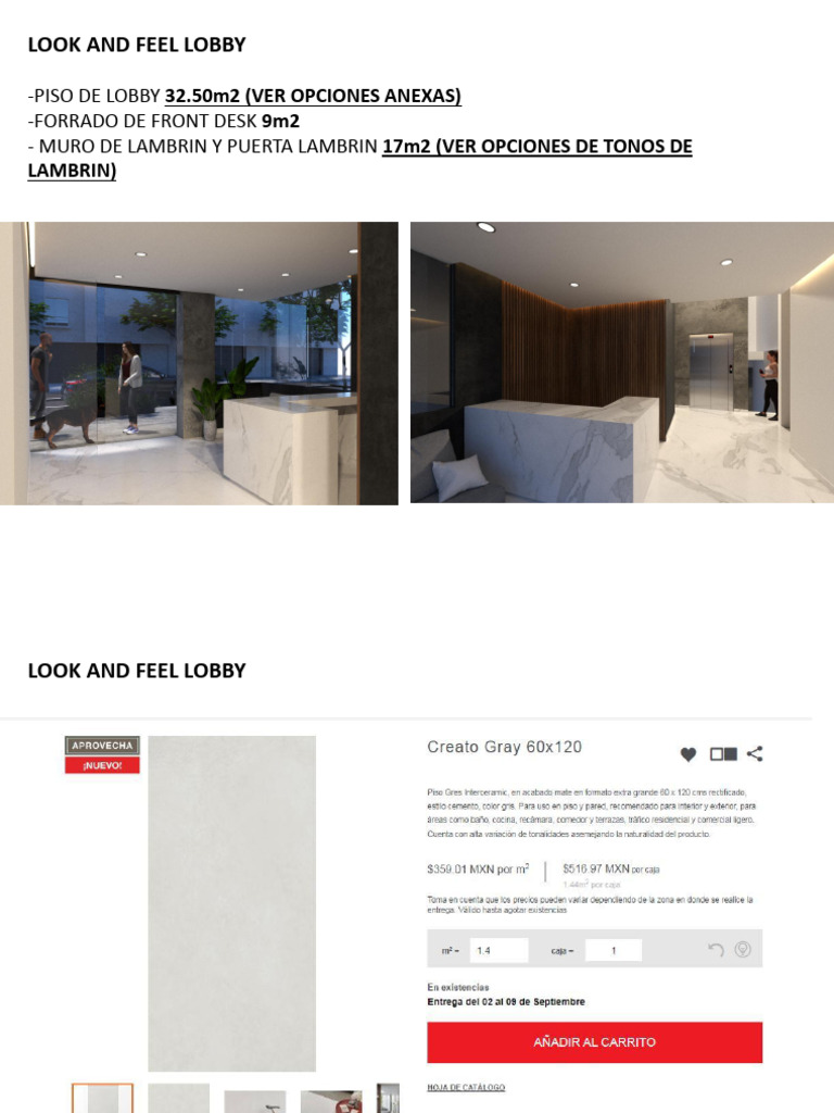 Lobby Look and Feel de Lobby | PDF