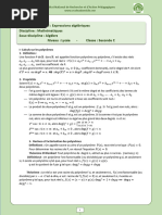 Programme Maths Au Lycée. (Congo-Brazza) | PDF | Function (Mathematics) | Mathematical Objects