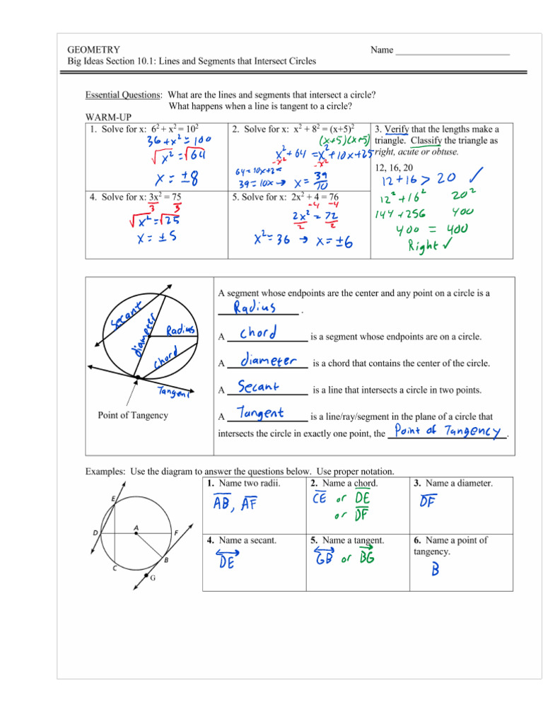 Chapter 10 Notes Key Pdf