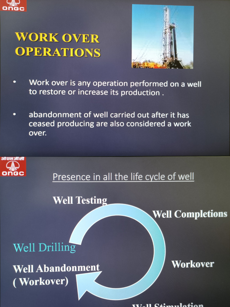 Work Over Services | PDF