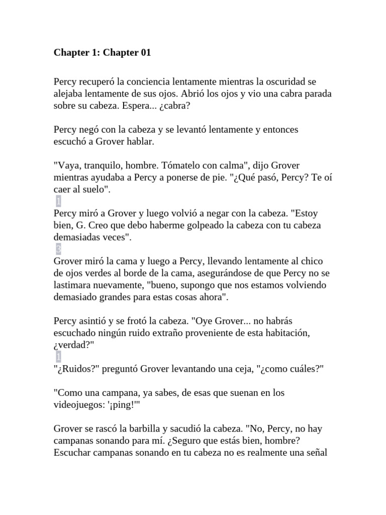 Percy Jackson y El Sistema Gaia | PDF