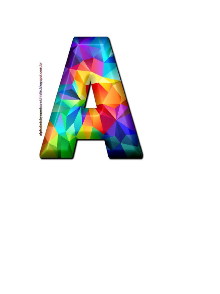 Letras Colores | PDF
