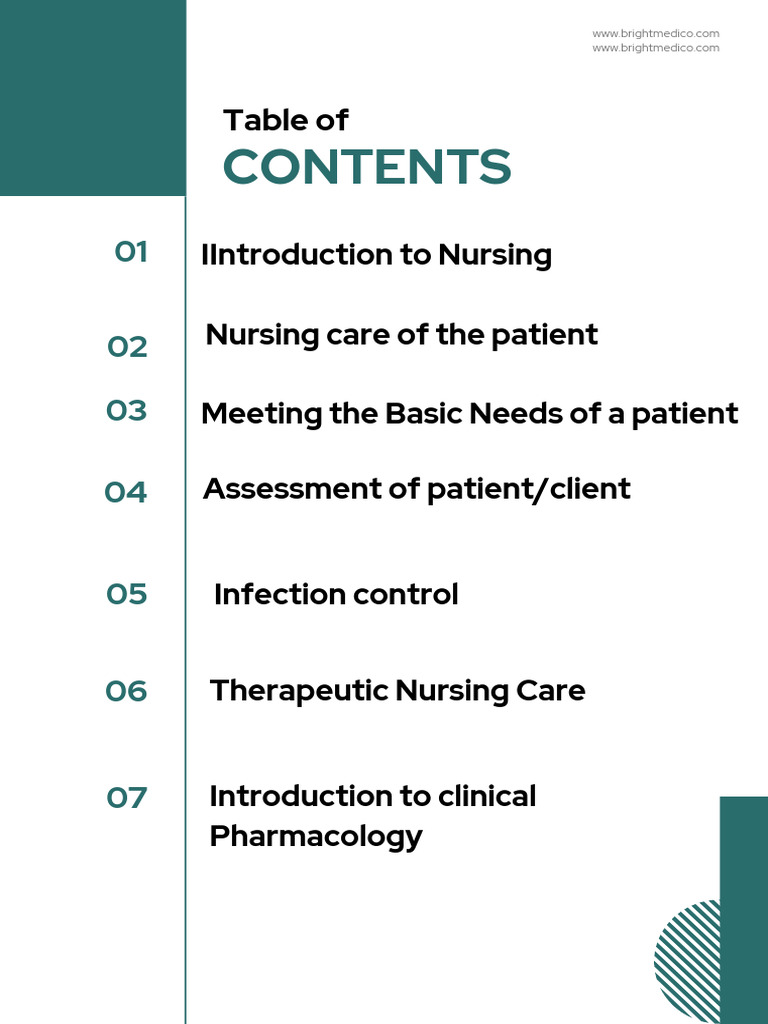 1st Year Nursing Foundations GNM Notes | PDF
