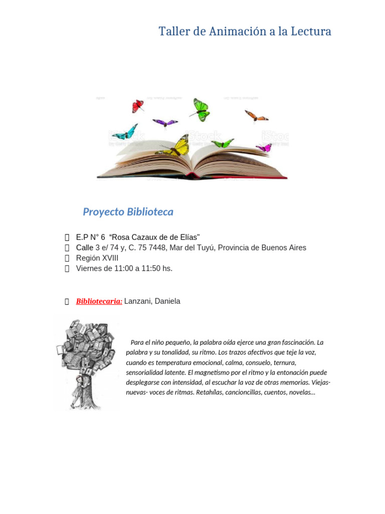 Proyecto Biblioteca | PDF