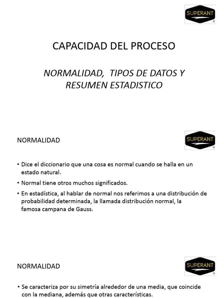 3 Capacidad Del Proceso | PDF