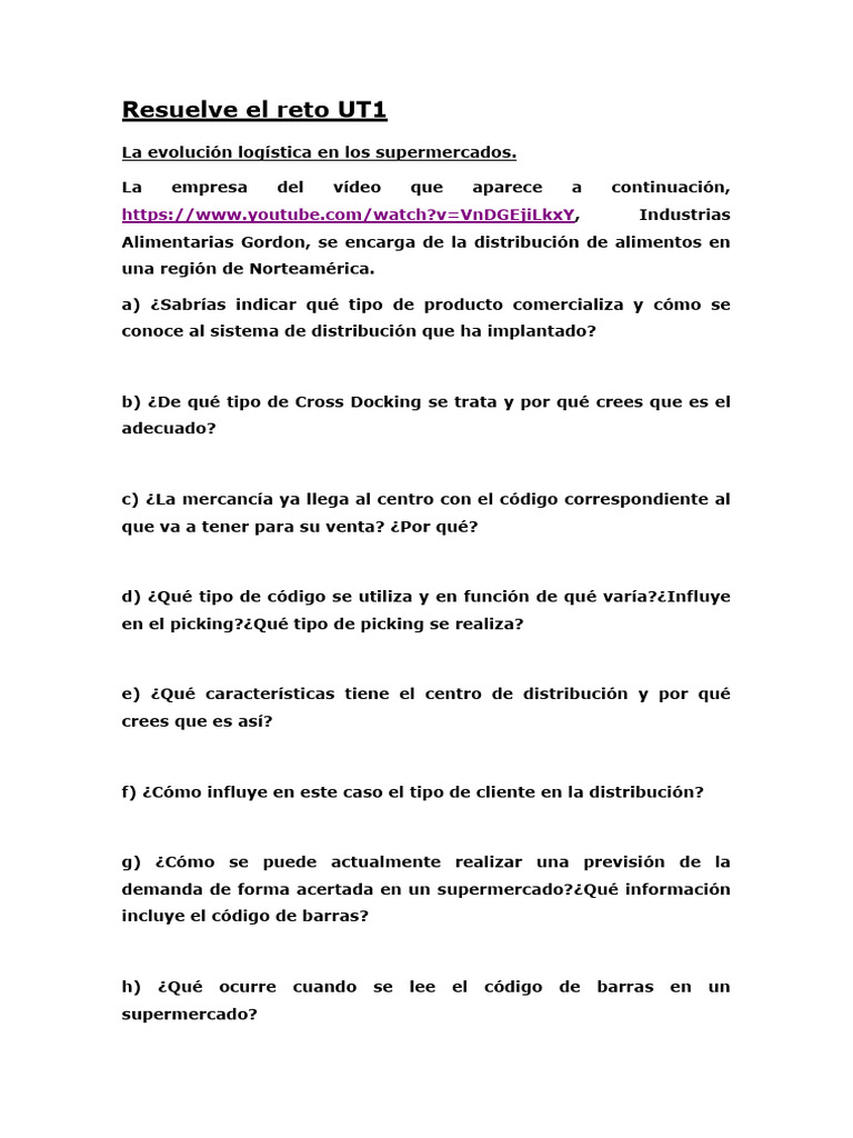 Resuelve El Reto UT1 | PDF
