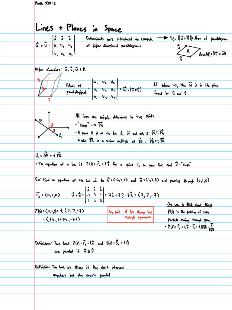Math 230-1 L05 | PDF
