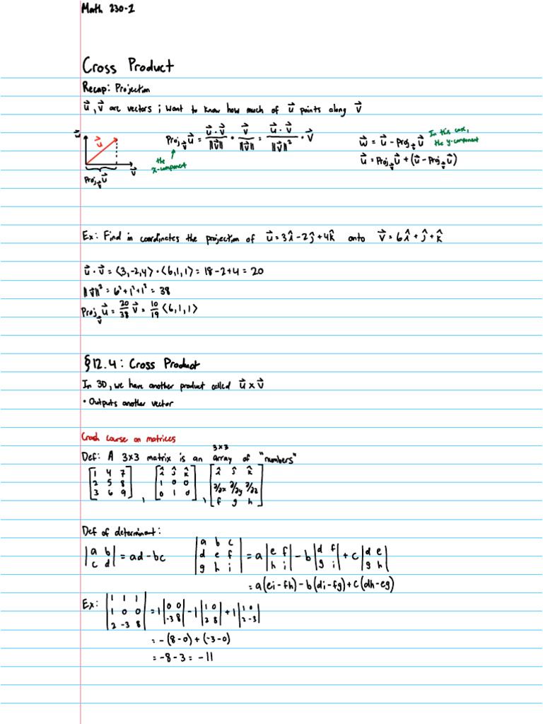 Math 230-1 L04 | PDF