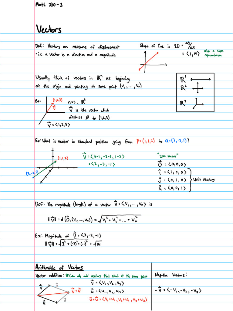 Math 230-1 L02 | PDF