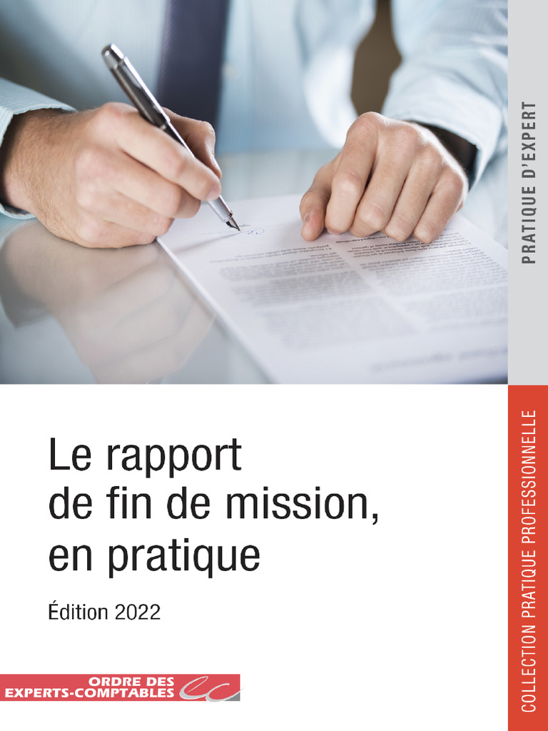 Le Rapport de Fin de Mission, en Pratique - Édition 2022 | PDF