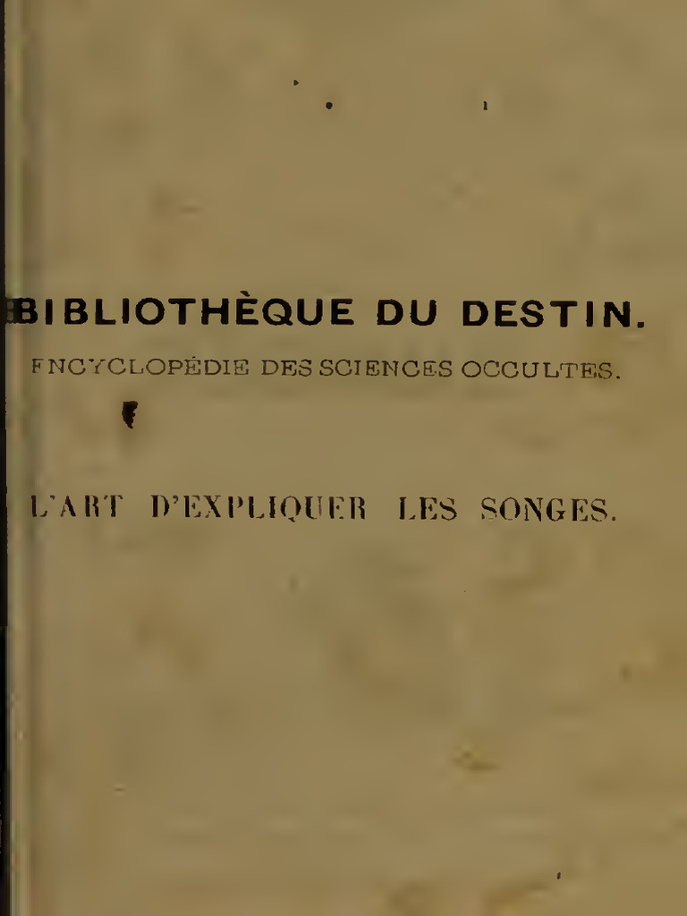 Bibliothèque Du: Destin | PDF