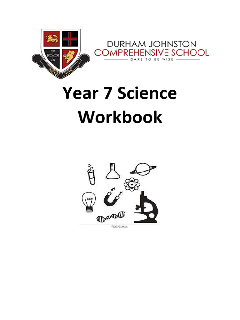 Science Year - 7 Workbook | PDF