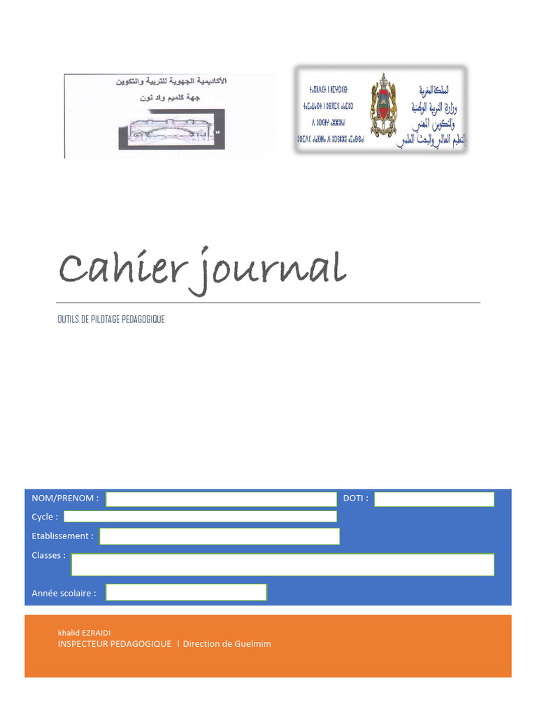 Cahier Journal Lycée | PDF