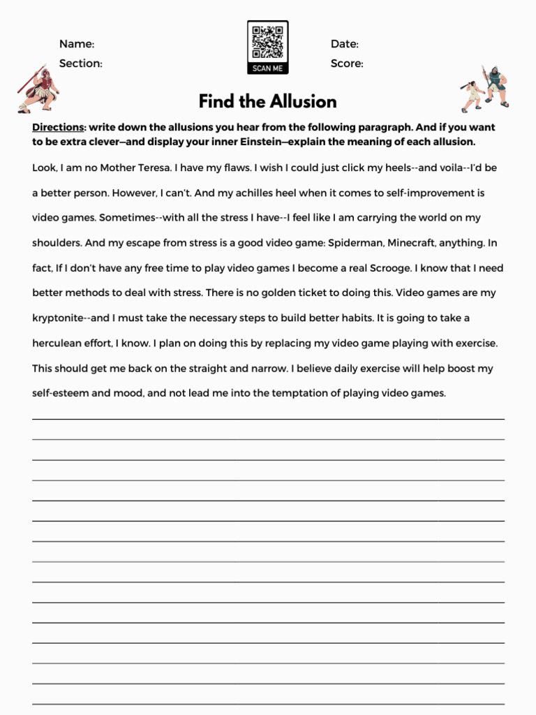 Find The Allusion 2 | PDF