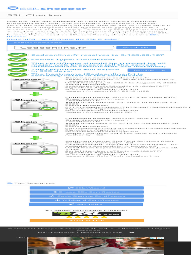 SSL Checker | PDF