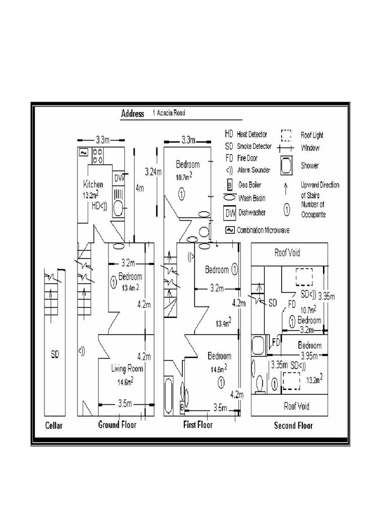 Hmo Example Floor Plan Sketch Paper | PDF