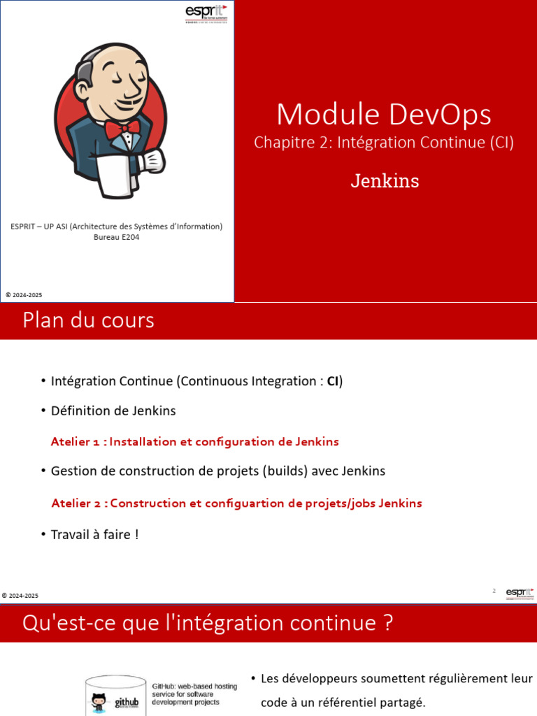 Chapitre 2 - CI-Jenkins | PDF