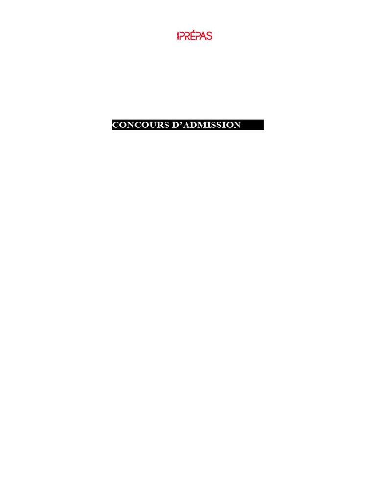 Synthese Texte Bce | PDF