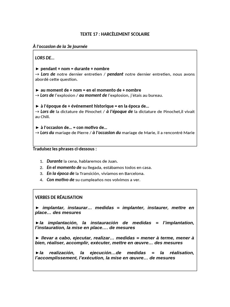 Tableaux Textes B2 2e Série 2 | PDF