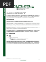 Significado de Códigos IP e IK | PDF | Seguro | Agua
