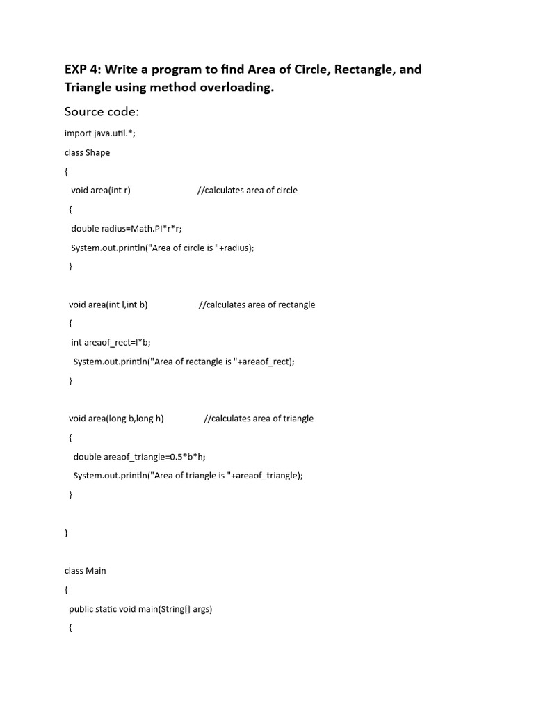 Java Method Overloading | PDF