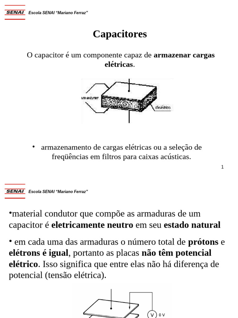 Capacitores | PDF