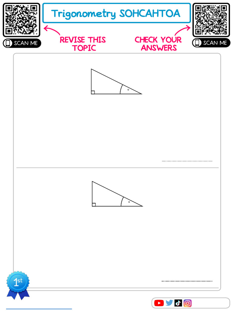 SOHCAHTOA Edexcel | PDF