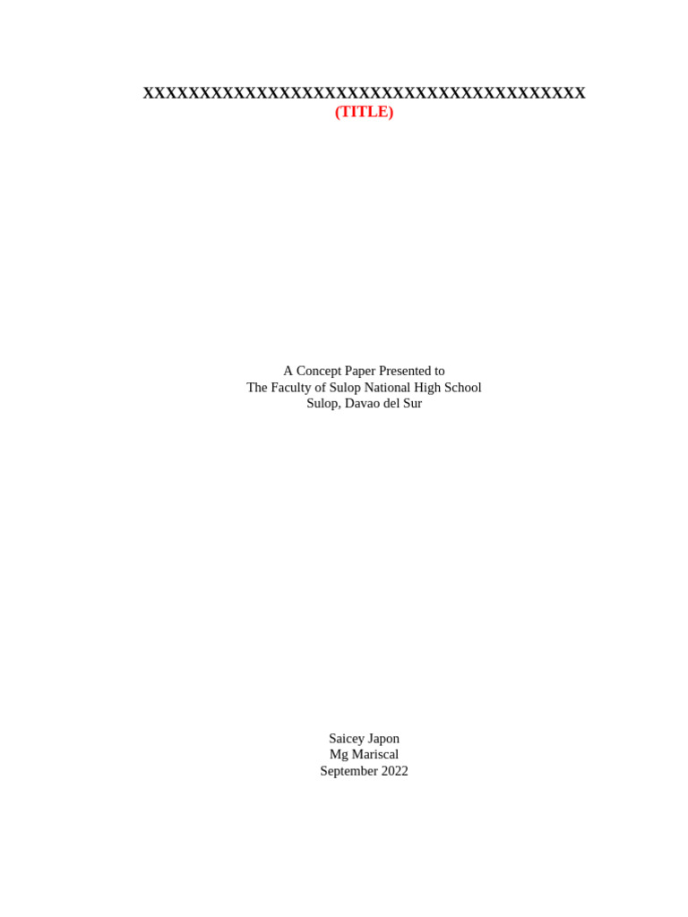 ST. THERESE Template For RO 3 | PDF