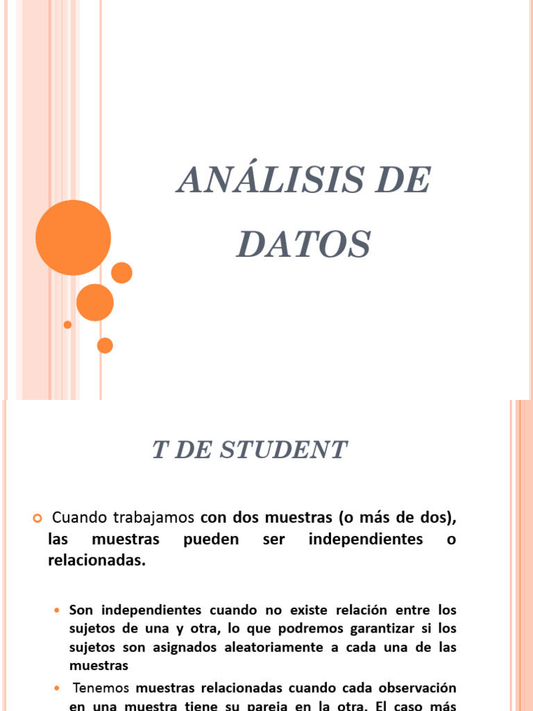 Análisis de Datos | PDF
