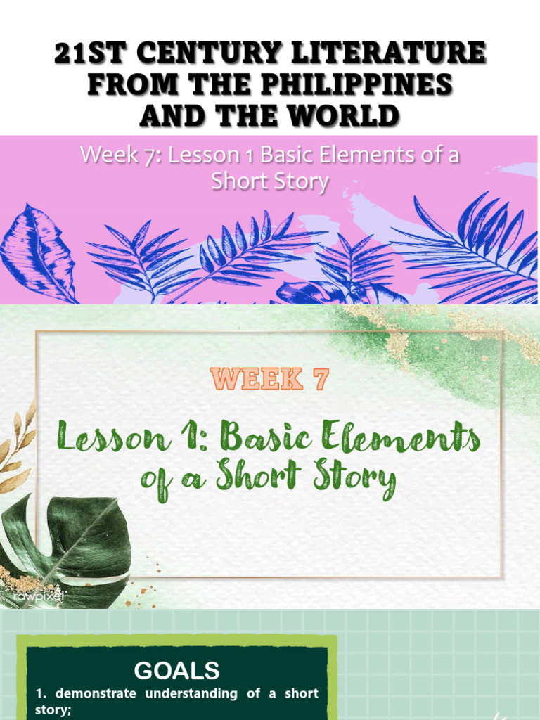 21ST Century Literature Lesson 7 | PDF