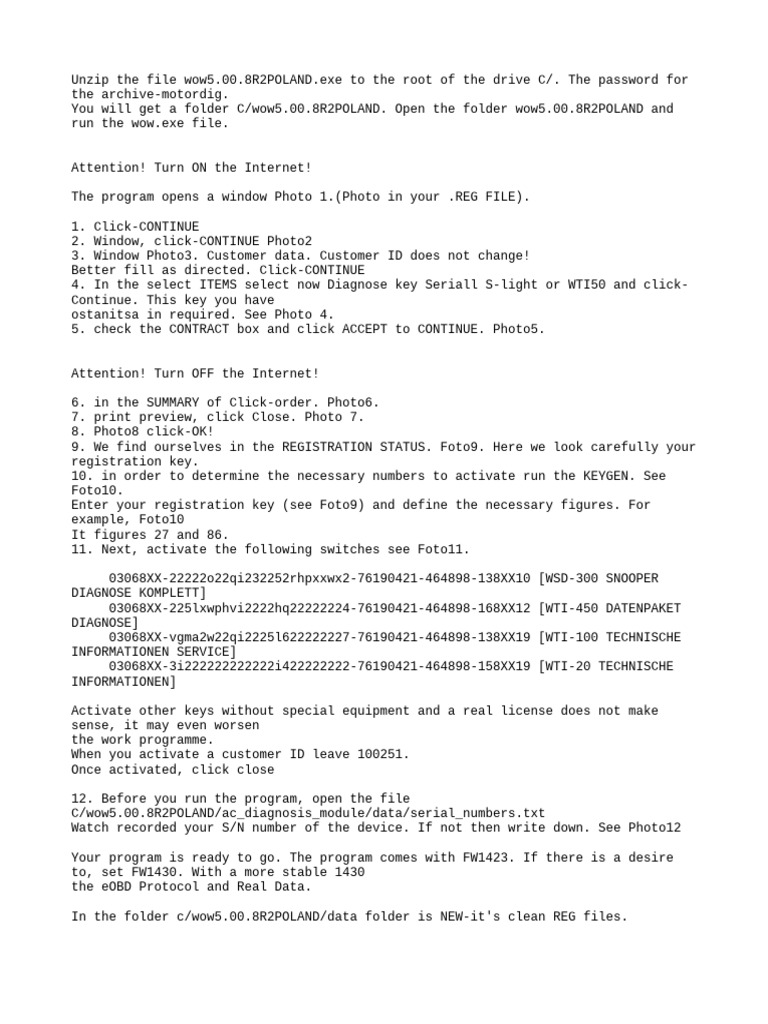 Install Activation | PDF