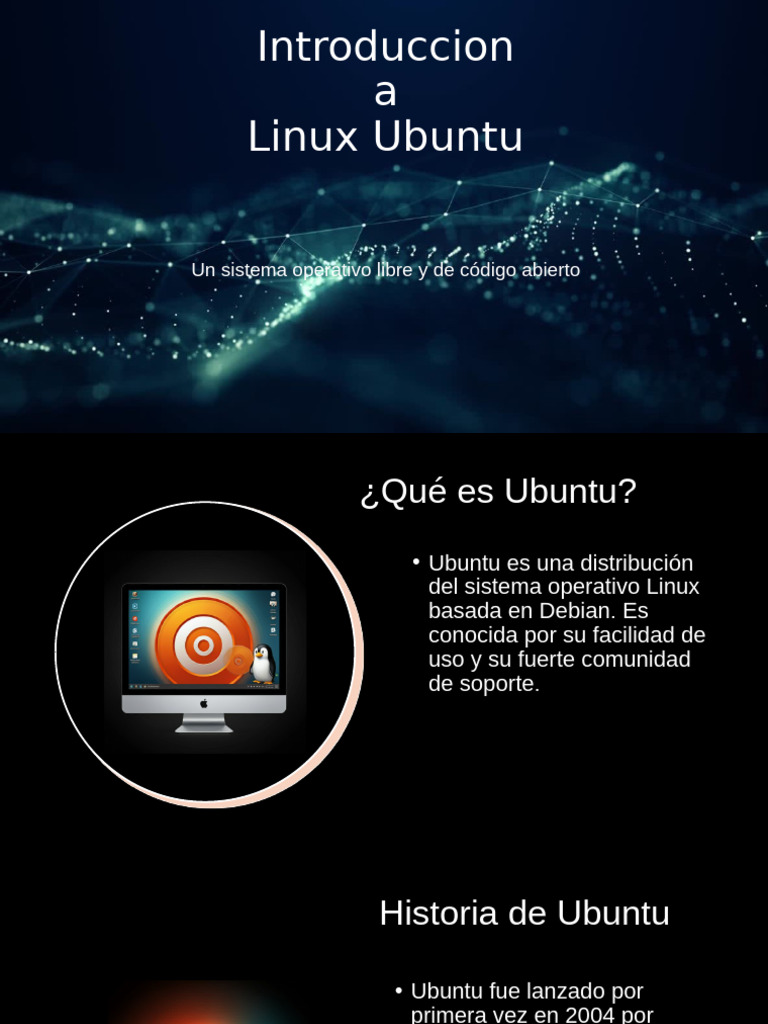 Introducción A Linux Ubuntu - PPTX 20240929 212735 0000 | PDF
