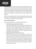 Modul Ajar Ekonomi Kelas X (Kebutuhan Manusia) | PDF