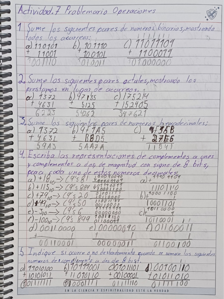 Problemario #1 | PDF