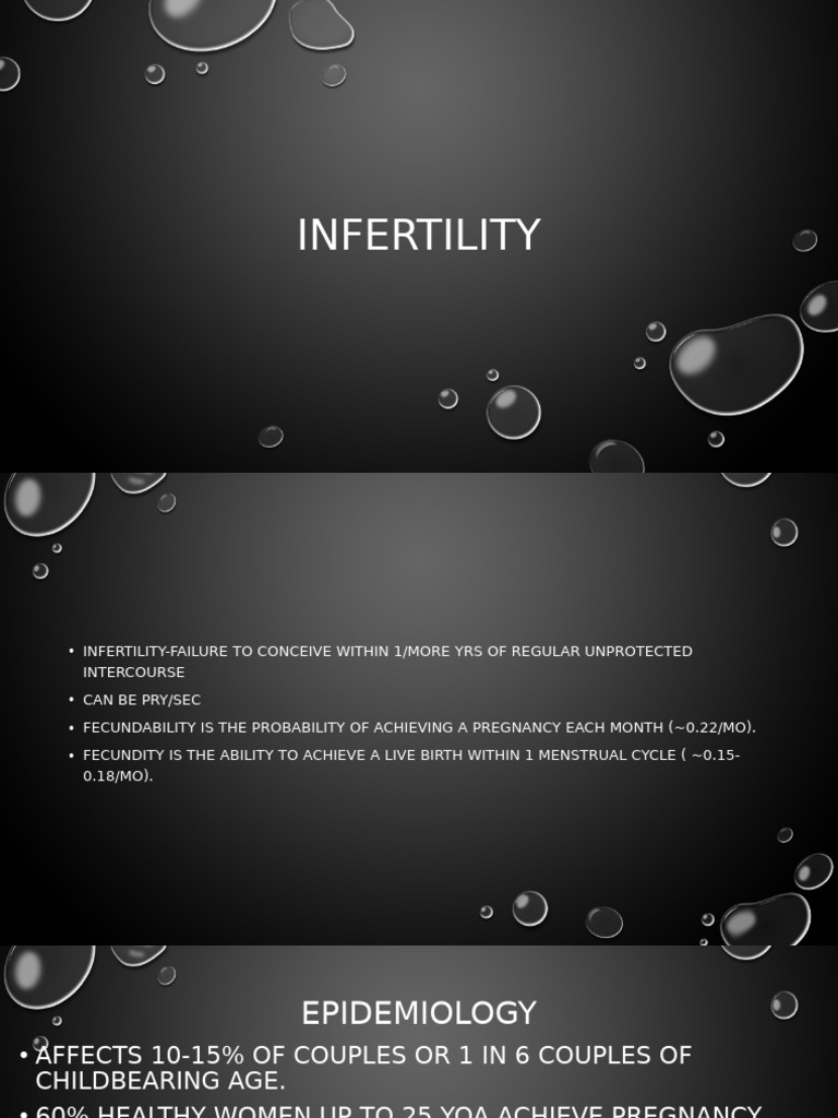 Infertility | PDF | Infertility | Wellness