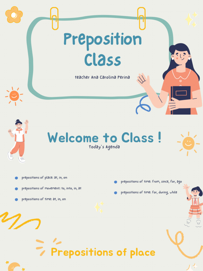 Preposition Class Complete | PDF