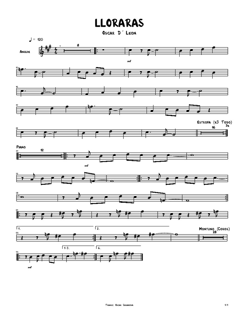 LLORARAS Saxo Anguie | PDF