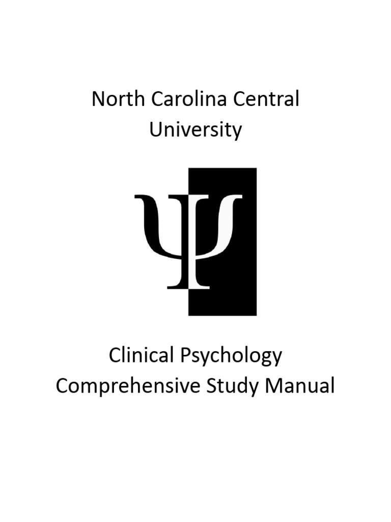Clinical Psychology Comps Study Guide Update FALL 2022 | PDF