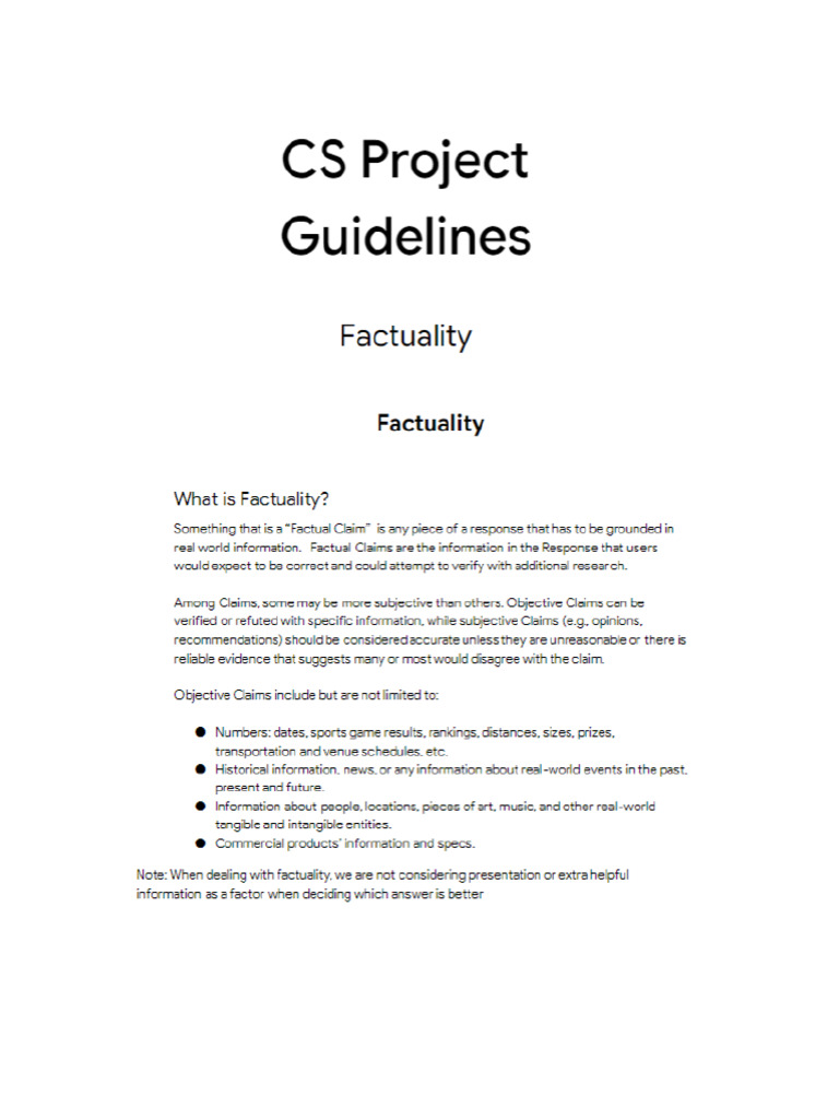 Factuality | PDF