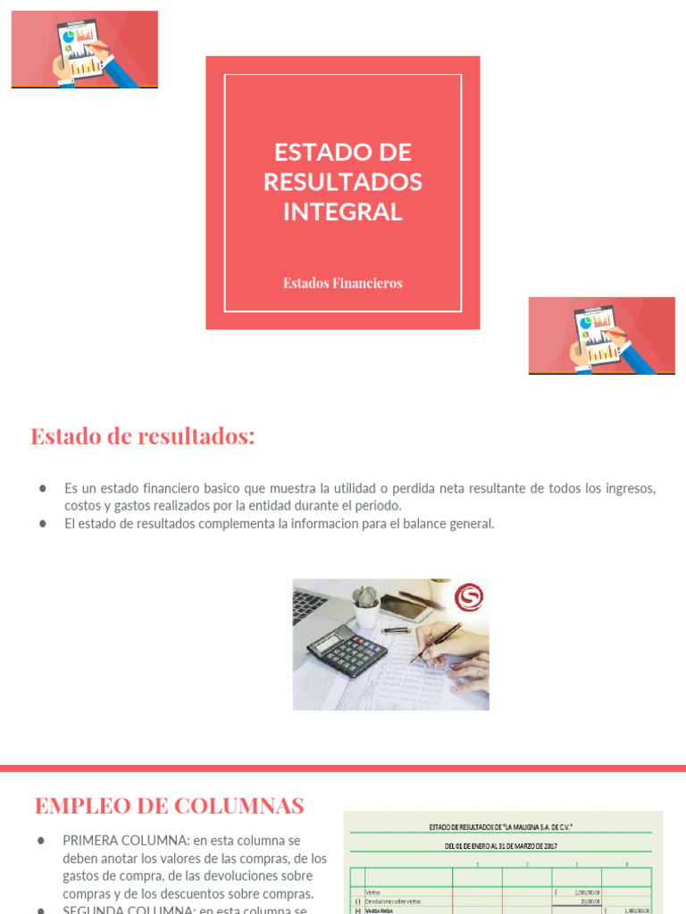 3.1estado de Resultados Integral | PDF