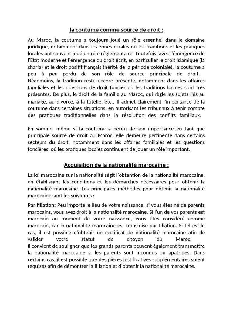 TAF Droit ELBR | PDF