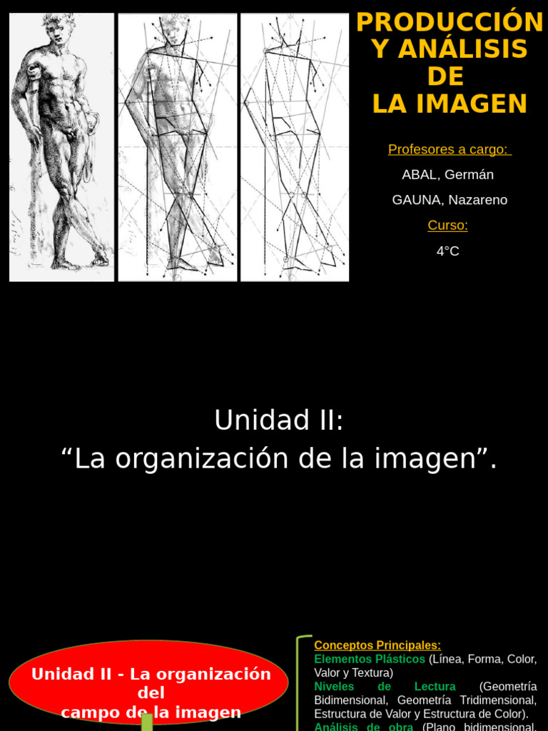 2 T Organización Del Campo De La Imagen Unidad Ii Pdf