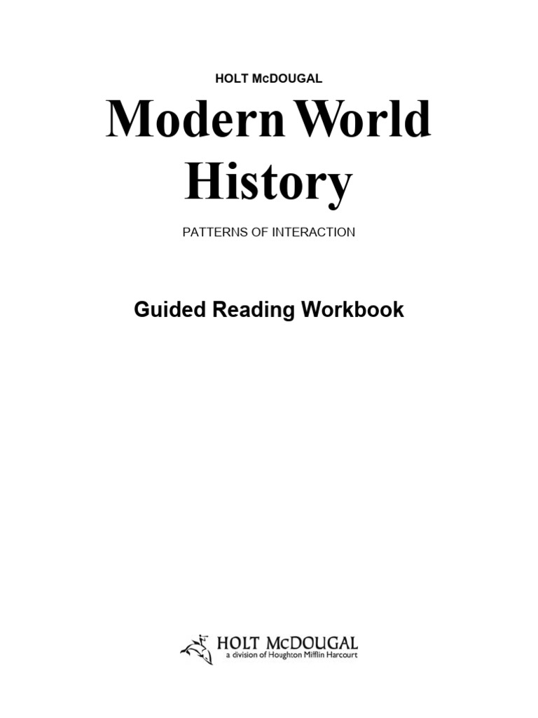Guided Reading Workbook | PDF